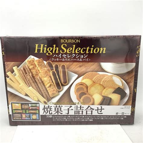 Bourbon High Selection Assorted Cookies And Wafers And Pie 342g33pc