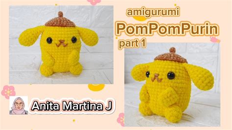Pompompurin Amigurumi Free Pattern Part 1 Youtube