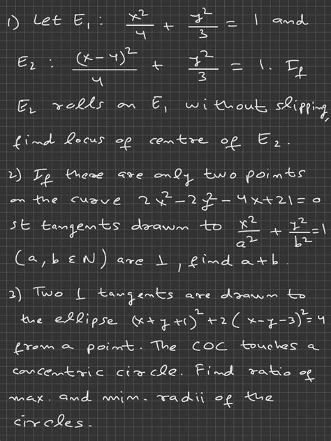Ellipse Pdf Elementary Geometry Euclidean Plane Geometry