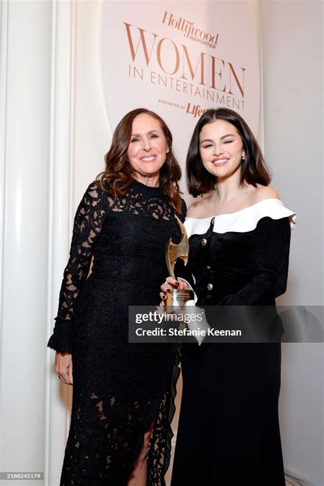 Molly Shannon And Selena Gomez Attend The Hollywood Reporter Women In