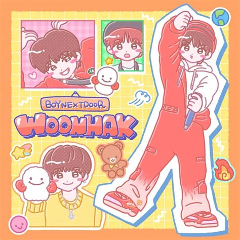 Boynextdoor Woonhak Fanart In 2025 Cute Doodle Art Cute Doodles