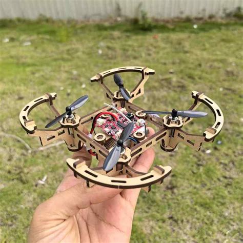 Wooden Diy Assembly Drone Teaching Practice Training School Course