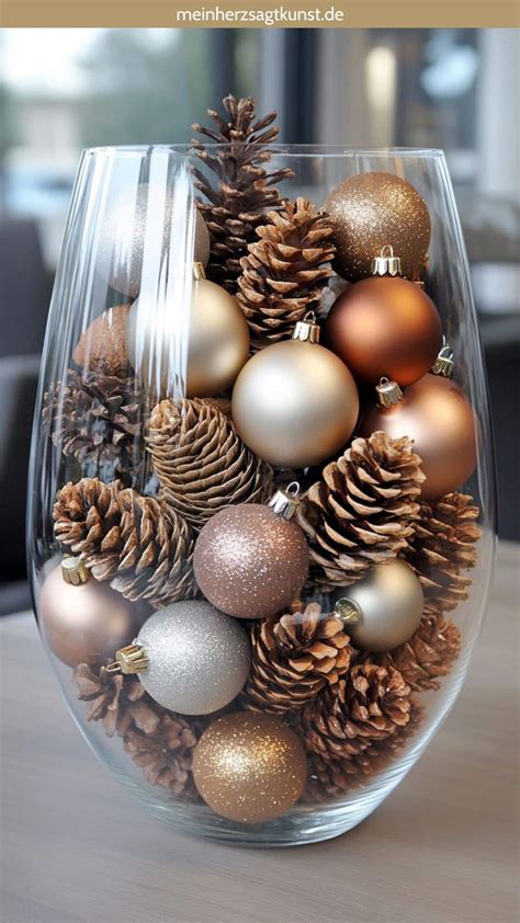 Tannenzapfen Im Glas 12 Tolle Deko Ideen