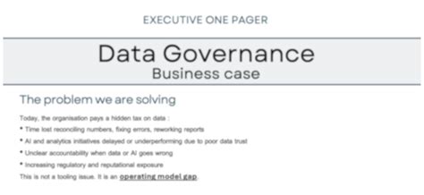Data Governance Templates Advanced Pack