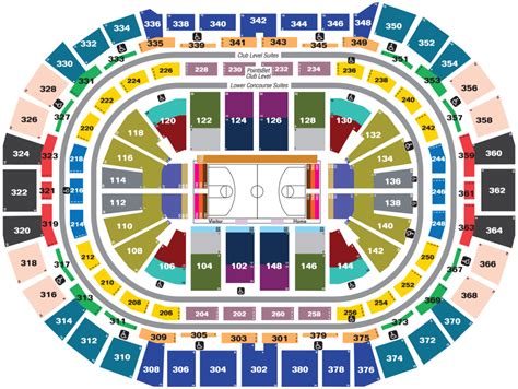 Ball Arena Seating Chart 2023 Hockey Basketball And Concert Seatgraph