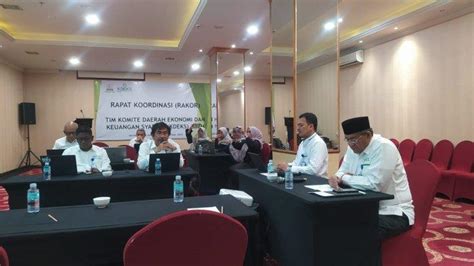 Kdeks Aceh Gelar Rapat Koordinasi Pengembangan Ekonomi Dan Keuangan