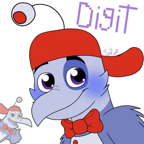 Digit By Loloheartwolf On Deviantart