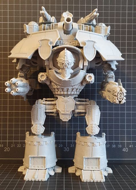 40k Emperor Titan Titanicus Scale Warhammer Remixed By Furijozo Makerworld