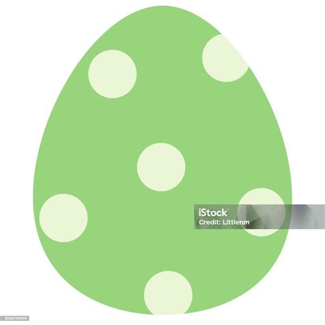 Green Easter Eggs Icon With Round Shape Happy Easter Vector And Illustration Ready To Use Easy