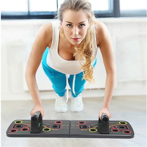 Opvouwbare Push Up Board Handgrepen Fitness Work Grandado
