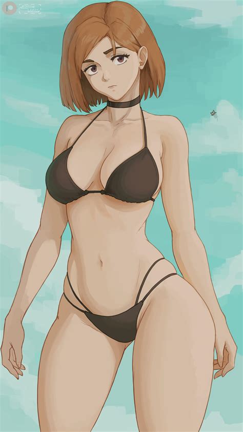 Nobara Kugisaki Swimsuit By Niksoncrazy On Deviantart