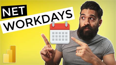 Calculating The Number Of Working Days In Power Bi Custom Networkdays Function Using Power