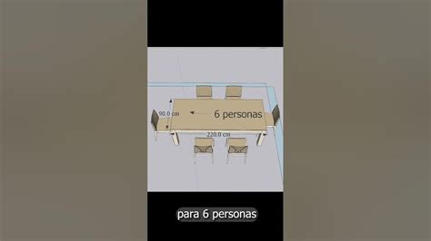 Shorts Medidas De Mesas Rectangulares Según El Número De Personas