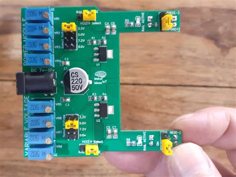 Variable Voltage Breadboard Power Module