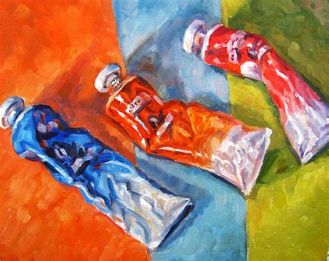 Complementary Colors Painting By Mark Hartung Fine Art America