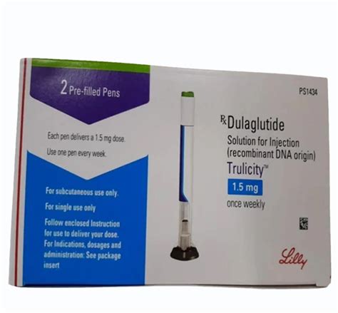 Trulicity 1 5mg Pre Filled Pen Injection At ₹ 4998 Box Dulaglutide Injection In Bengaluru Id