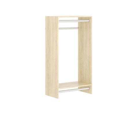 Closet Evolution 25 125 In W Harvest Grain Double Hang Tower Unit 2