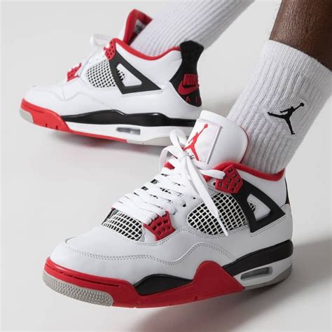 Jordan 4 Retro Fire Red 2020 Gs Dunkhype Store