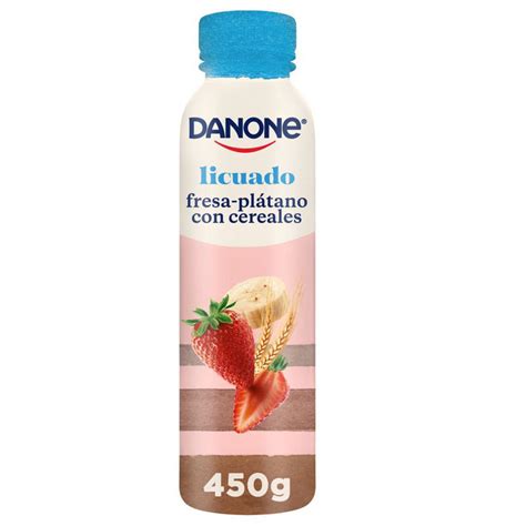 Yoghur Licuado Fresa Platano Cereales 450 Ml Danone— Farmacia Santa Fe