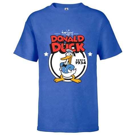 Disney Donald Duck 90th Anniversary Since 1934 Retro Vintage Short