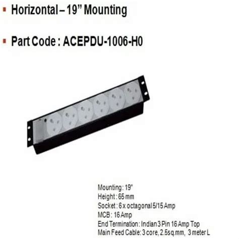 Octagonal Socket Pdu At ₹ 1200 Piece Power Strip In Pune Id 26217897555