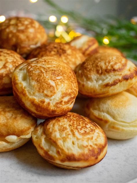 Æbleskiver Danish Pancake Balls Skandibaking