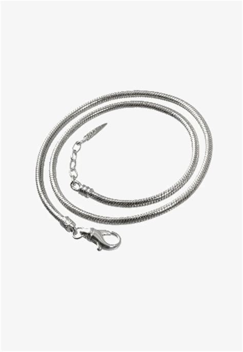 Carlo Biagi Halskette Silberfarben Zalando De