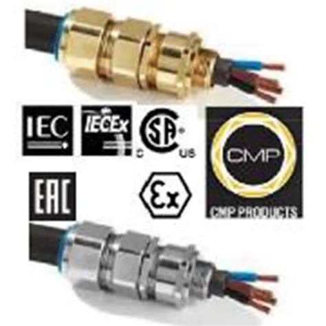 Sell Flameproof Cable Gland Swa Armour Brass Nickel Plated Brand Cmp Type 20s E1fw 1 2npt