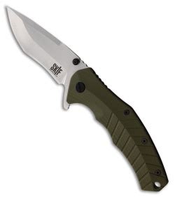 Skif Knives Griffin Knife Olive Green G 10steel Stonewash