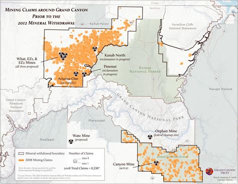 Uranium Mining Map