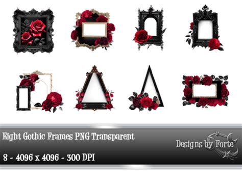 1 Gothic Frames Graphics Designs And Graphics