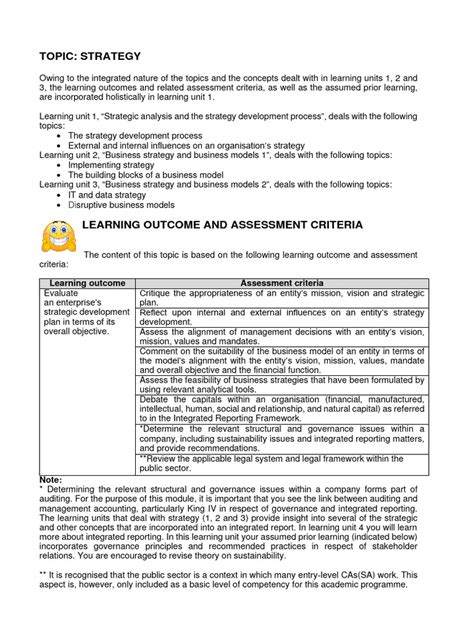 01 Lu1 Strategy Pdf Strategic Management Governance