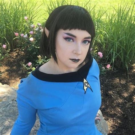 Star Trek Girls On Instagram Starsquadcosplay Is One Adorable Spock