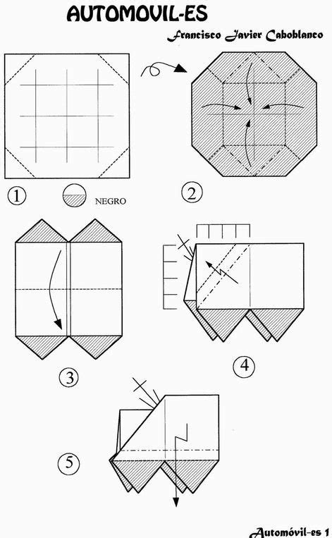 Origami Car Boats And Vehicles Paper Cars And Vehicles Free Diagrams