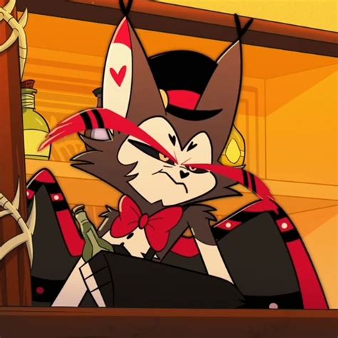 Husk S1ep1 Drunk Cat Hotel Art Hazbin Hotel Husk