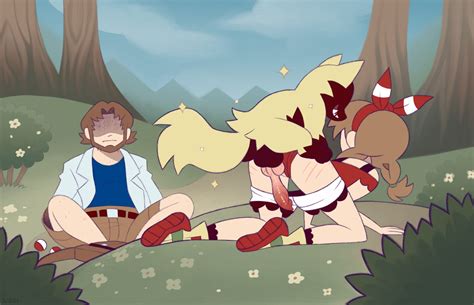 Gashamon Artist May Pokemon Oras Poochyena Professor Birch Nintendo Pokemon Pokemon