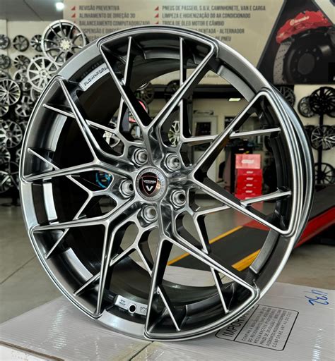 Jogo Rodas Hanover Aro 19 Vittoria 5x112 Flow Forming Ala Rodas