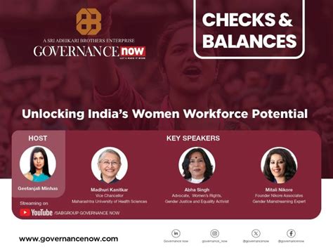Unlocking Indias Women Workforce Potential Governance Now