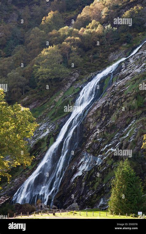 Powerscourt Waterfall The Highest Waterfall In Ireland County Wicklow