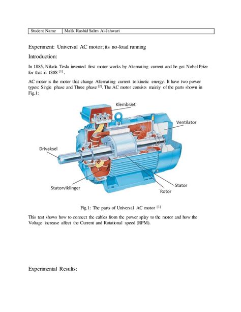 Alternating Current Generator