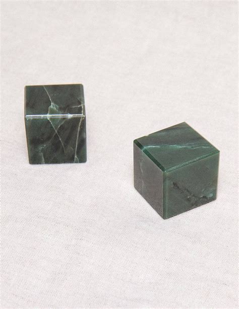 Green Jade Cube — Sivana