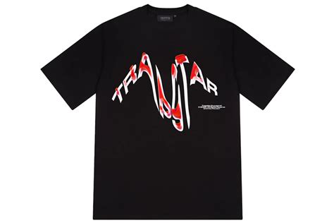Trapstar Trapstar Distortion Tee Black Infrared Mens Ss23 Us