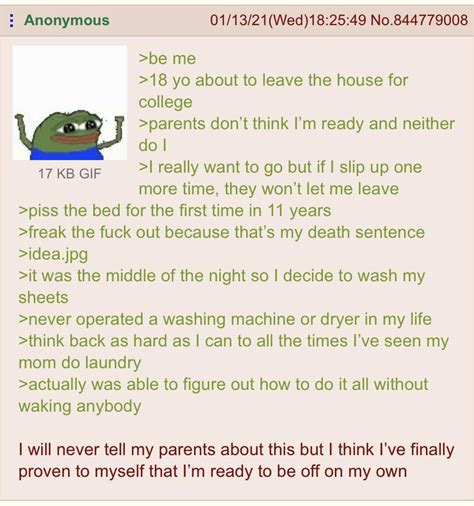 Anon Goes To College R Greentext