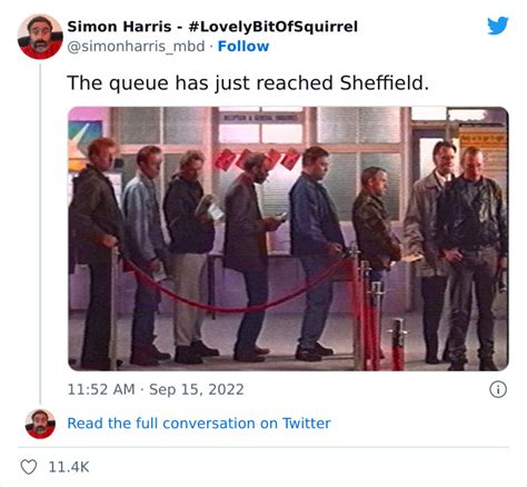 30 Of The Best Memes And Reactions To The Very British Queue Throughout London To See The Queen