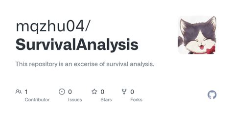 Github Mqzhu04survivalanalysis This Repository Is An Excerise Of Survival Analysis