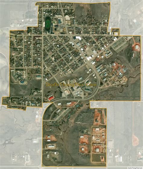 Map Of Killdeer City