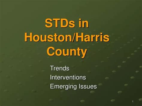 Ppt Stds In Houston Harris County Powerpoint Presentation Free Download Id 3970121