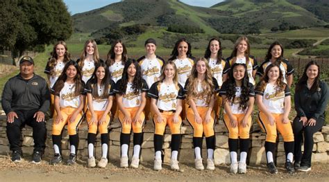 Cabrillo High School Lompoc Ca Varsity Softball