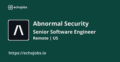 Abnormal Security Is Hiring Senior Software Engineer Machine Learning