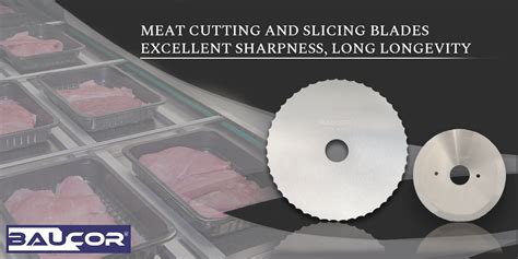 Meat Processing Knives Baucor Manufacturer Of Circular And Rotary